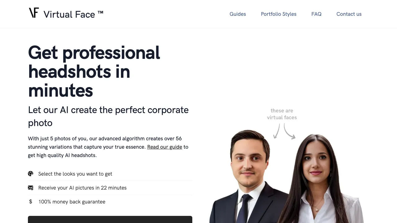 Virtual Face - BestofAI